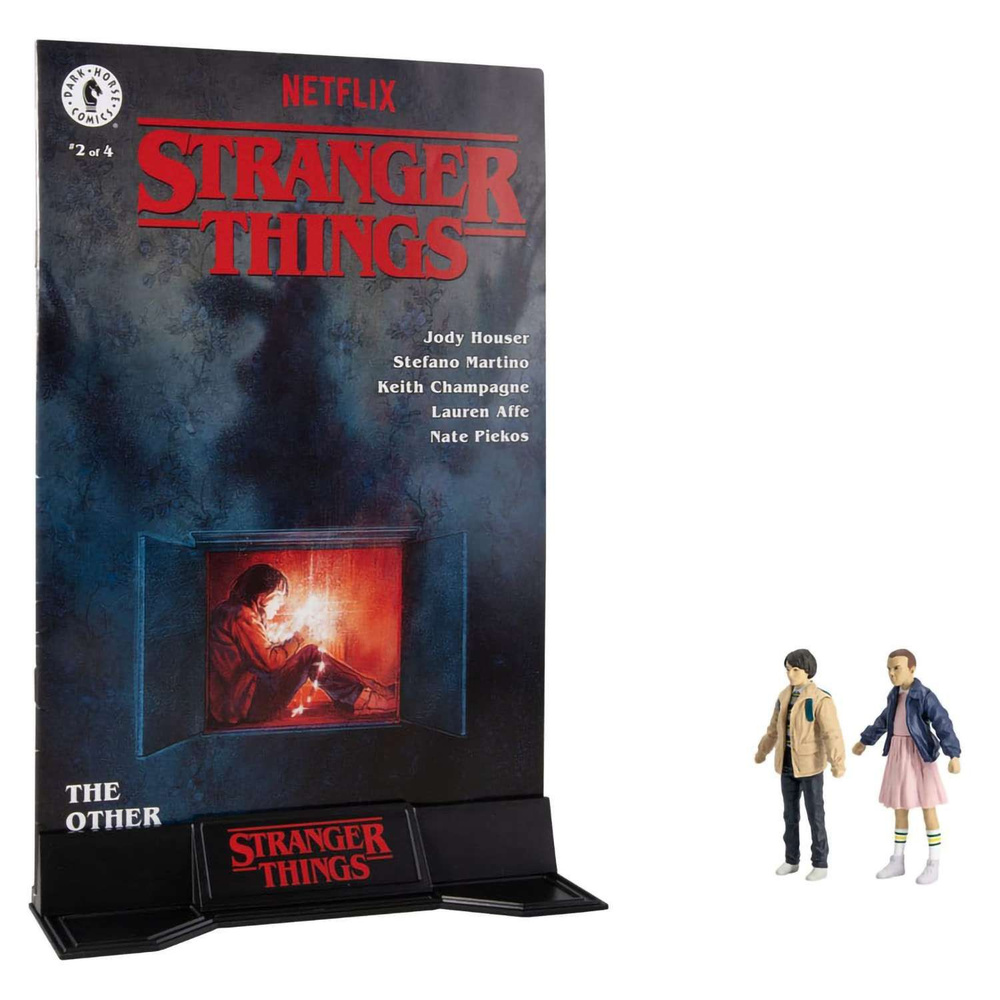 Фигурки Stranger Things Action Figures Eleven and Mike Wheeler 8 см ...