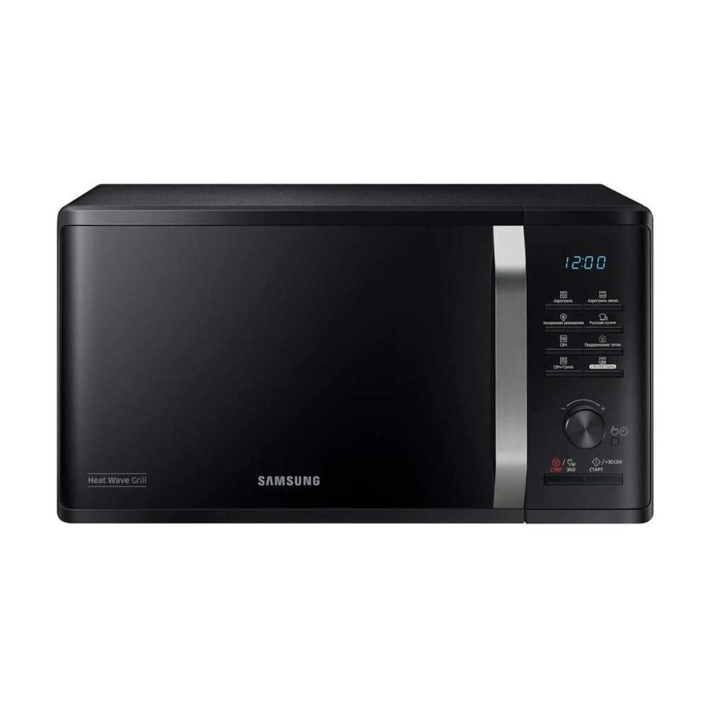 Микроволновая печь с грилем Samsung MG23K3575AK/BW 23л Аэрогриль Режим ...