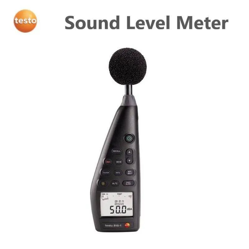 testo 816-1, Дозиметр Шумомер Sound Level Meter. прибор для измерения ...