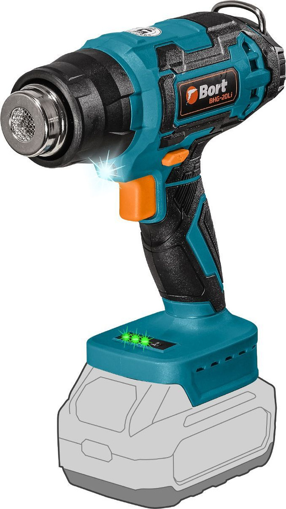 Фен технический аккумуляторный BORT BHG-20Li (без АКБ и ЗУ) купить на OZON по низкой цене ...