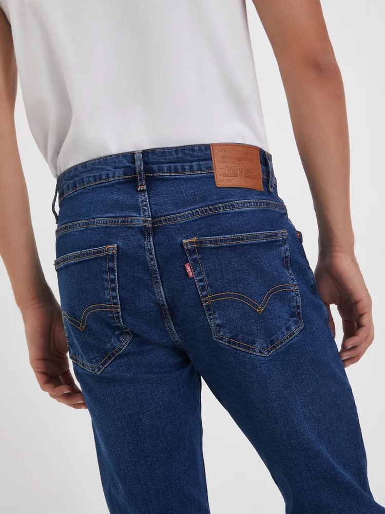 Джинсы Мужской Levi's синий Хлопок, Эластан, размер 49 Турция купить c доставкой на OZON по ...