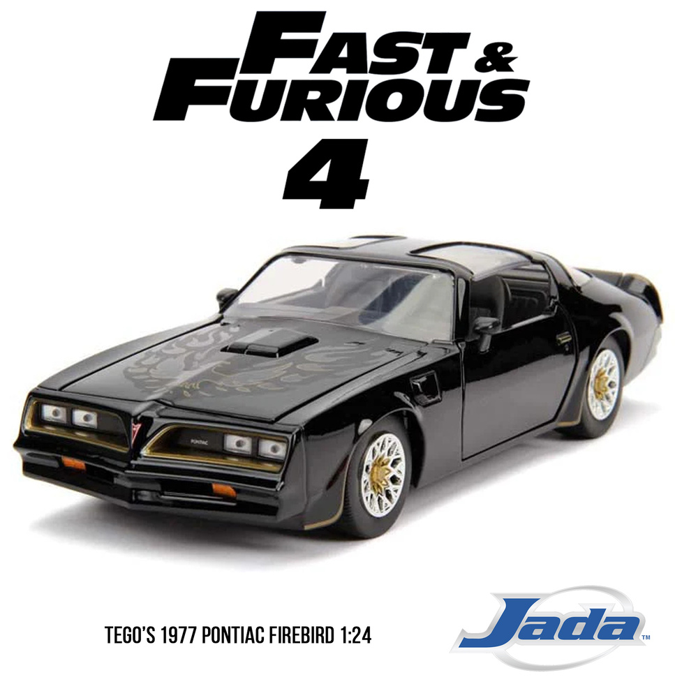 Коллекционная металлическая модель Tego's 1977 Pontiac Firebird (Fast & Furious) Series Diecast ...