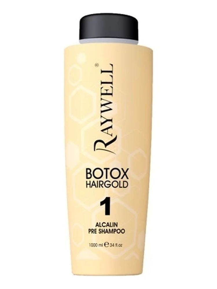 RAYWELL Шампунь для мгновенного восстановления волос Botox Hair Gold ...