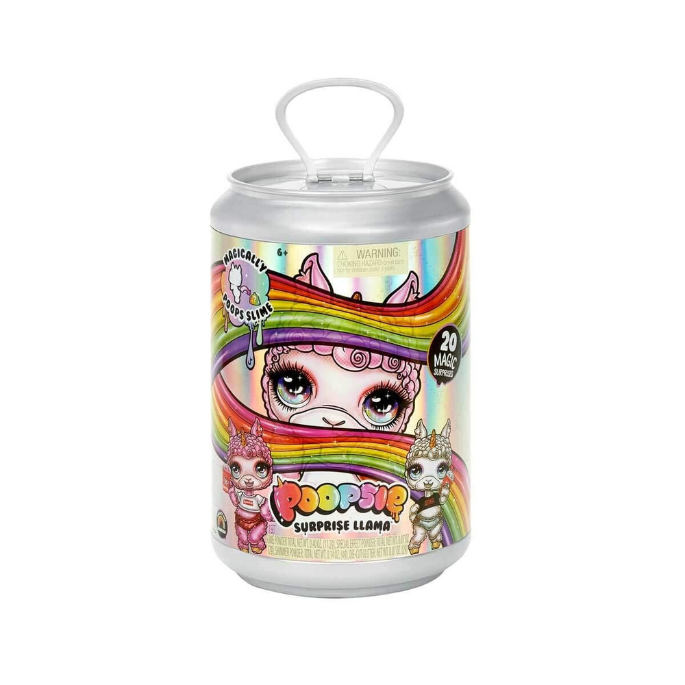 MGA Poopsie Surprise Llama Toy / Детская слепая коробка Soda Can Toys ...