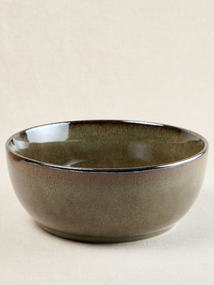 MIXOM Салатник 1 шт серый купить на OZON по низкой цене (1880883989)