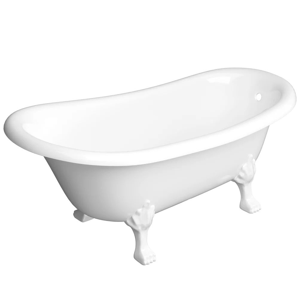 Ванна из искусственного камня STWORKI Хельсингборг 170x80 см, отдельностоящая, овальная, с ...