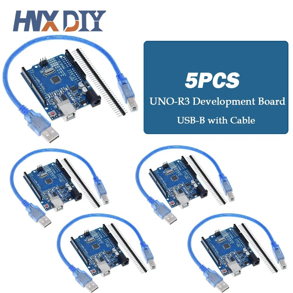 1-10 шт. R3 CH340G MEGA328P чип UNO R3 с USB/TYPE-C КАБЕЛЕМ ATMEGA328P ...