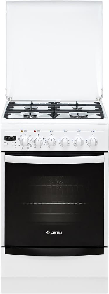 GEFEST Газовая плита ПГЭ 5102-03 с электрической духовкой, белый купить c доставкой на OZON по ...