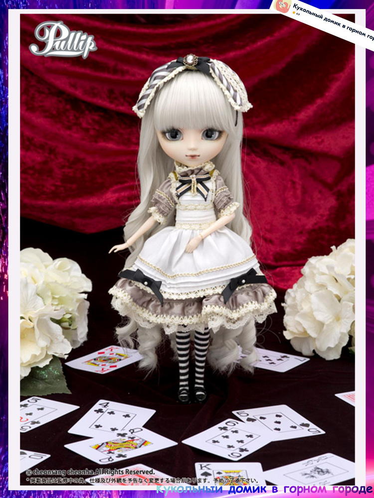 pullip p-129 Classical Alice Sepia Ретро-кукла Алиса(Не оригинальная упаковочная коробка) купить ...