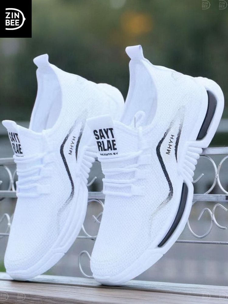 Кроссовки Мужской ZinBee Полиэстер с ПВХ покрытием Спортивная аэробика, Йога и пилатес, размер ...