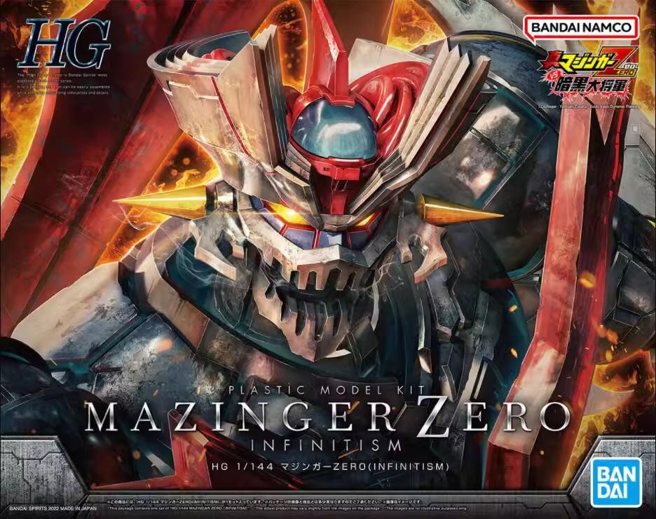 Фигурка Bandai HG 1/144 MAZINGER ZERO (INFINITISM) Мазигера Z PLASTIC ...