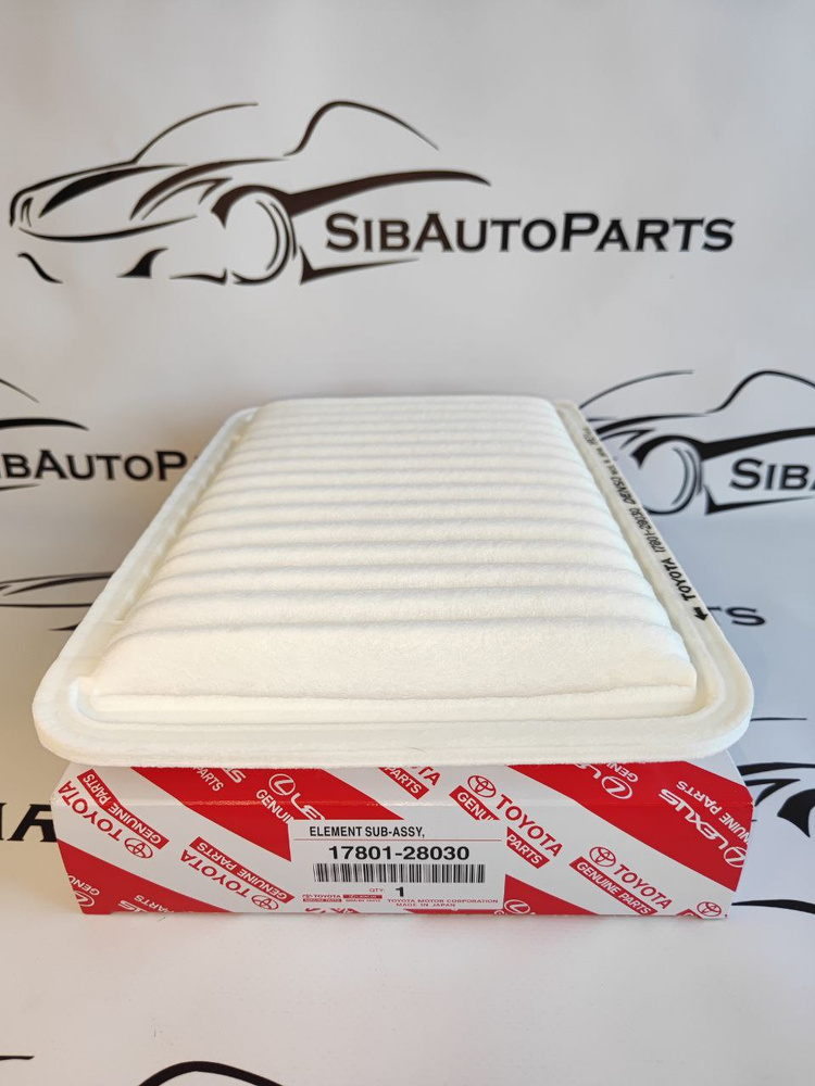 Фильтр воздушный оригинальный 1780128030 для TOYOTA Camry, Venza, LEXUS ...