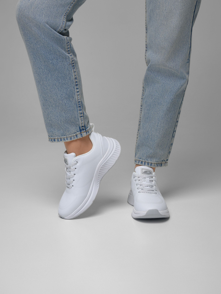 Кроссовки Женский Kari Искусственная кожа, Полиуретан, размер 39 G Демисезон Шнурки купить c ...