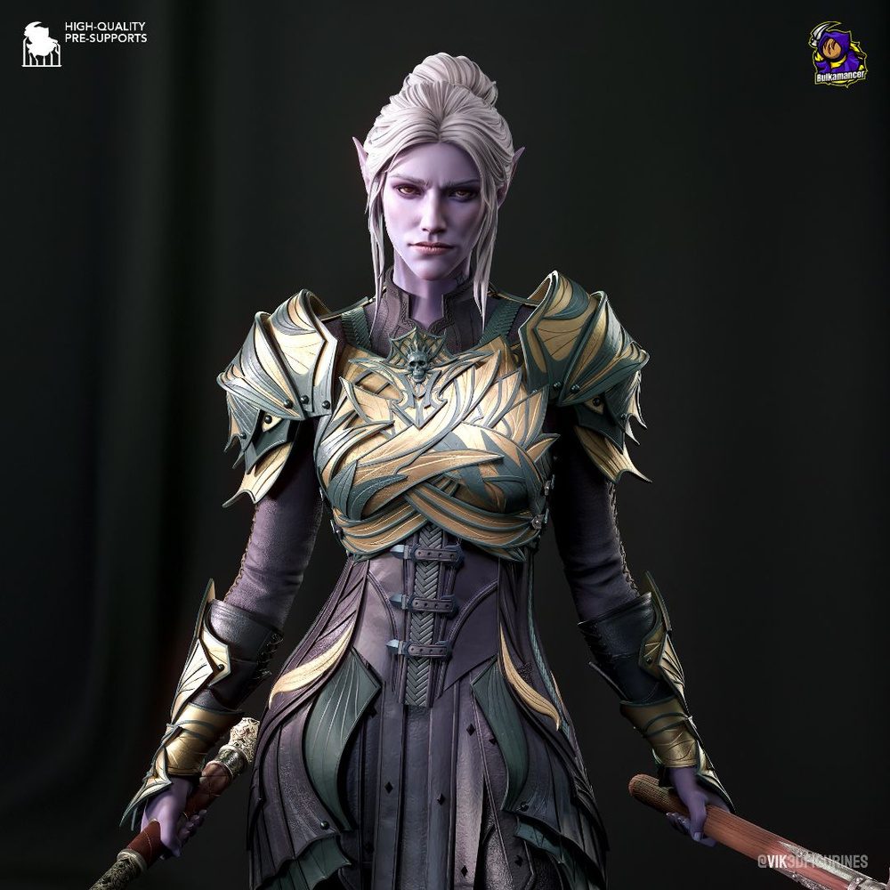 Фигурка коллекционная, Minthara Baldur's Gate 3 (Минтара бг3), 240мм ...