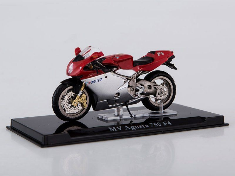 Масштабная модель MV Agusta 750 F4 красный Atlas 1/24 купить на OZON по ...