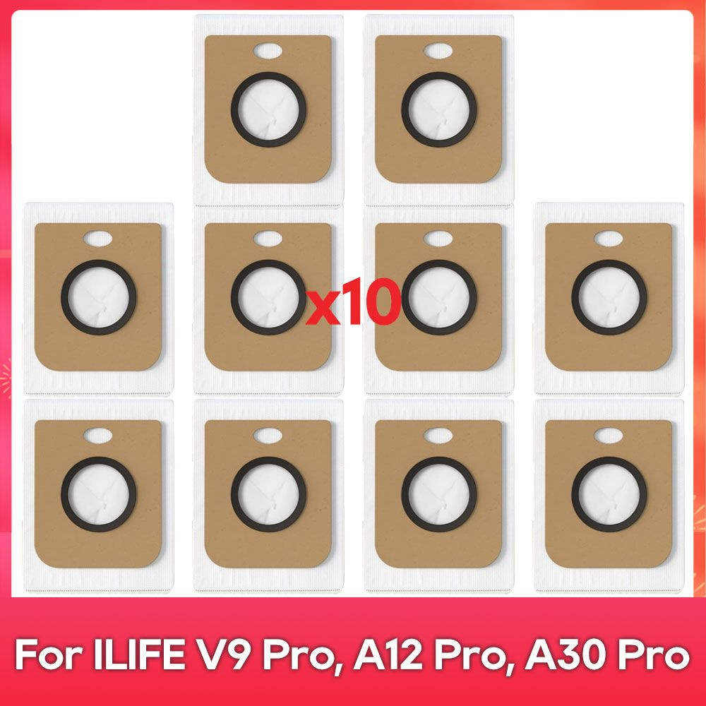 Мешок для пыли, совместимый с ( ILIFE V9 Pro, A12 Pro, A30 Pro ) аксессуары и запчасти для ...