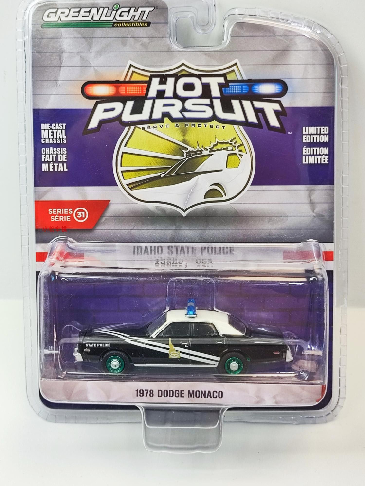 Машинка GreenLight 1/64 1978 Dodge Monaco Green machine Special Die ...