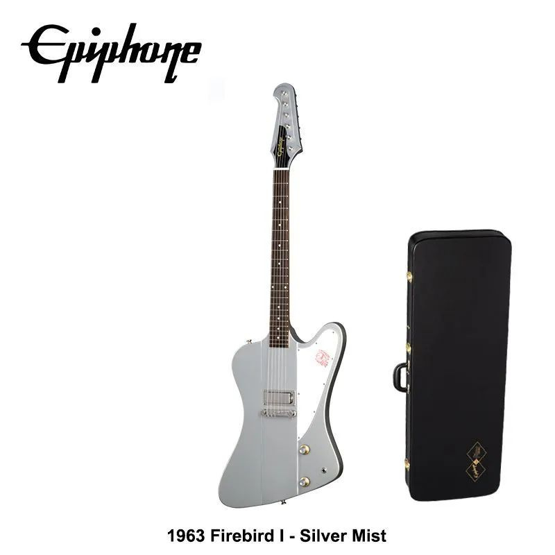 Epiphone 1963 Firebird I - Silver Mist Профессиональная электрогитара ...