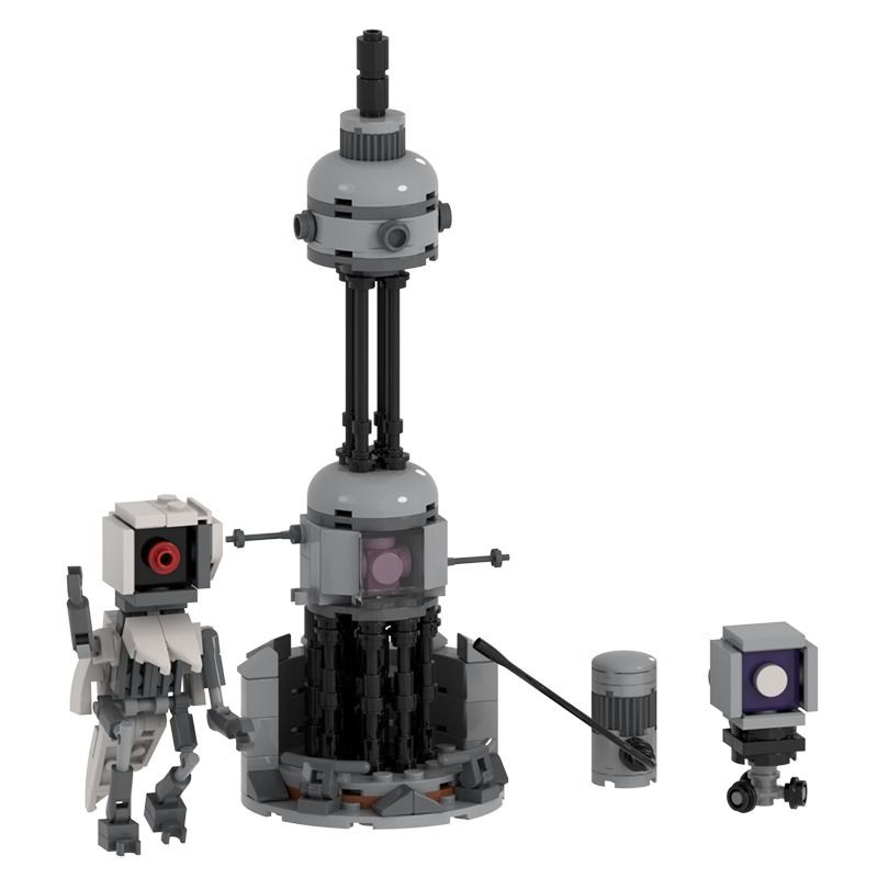 Пластиковый конструктор Время игры с Поппи 4 Врач / Poppy Playtime 4 ...