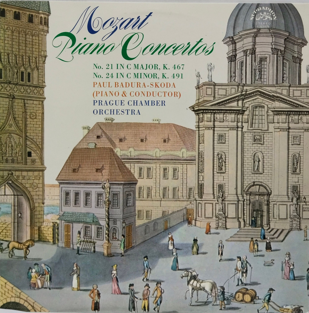 Mozart. Paul Badura-Skoda, Prague Chamber Orchestra. Piano Concertos No. 21 In C Major K. 467 ...