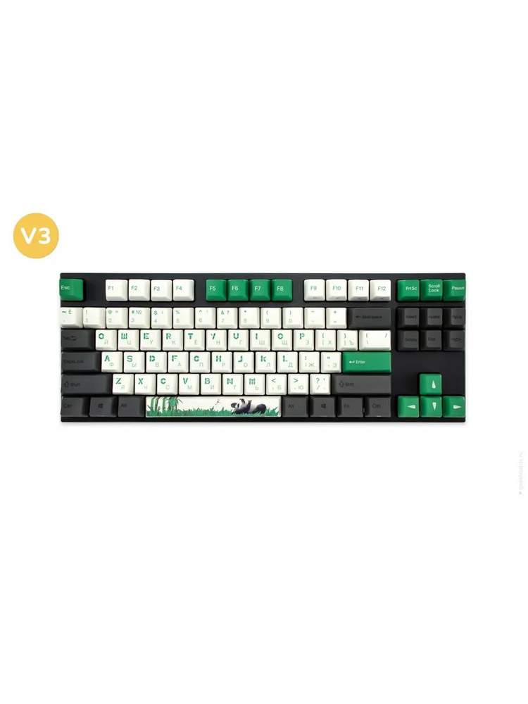 Varmilo Клавиатура проводная Varmilo Panda R2 VPM87 EC V2 Ivy, (Varmilo ...
