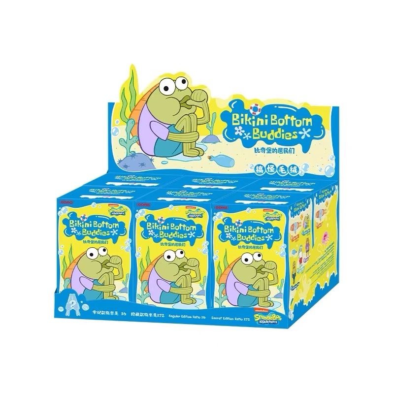 POP MART - Коллекция Spongebob Bikini Buddies Whimsical Plush Doll ...