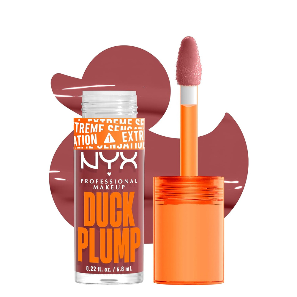 NYX Professional Makeup, блеск для губ Duck Plump с высоким содержанием ...