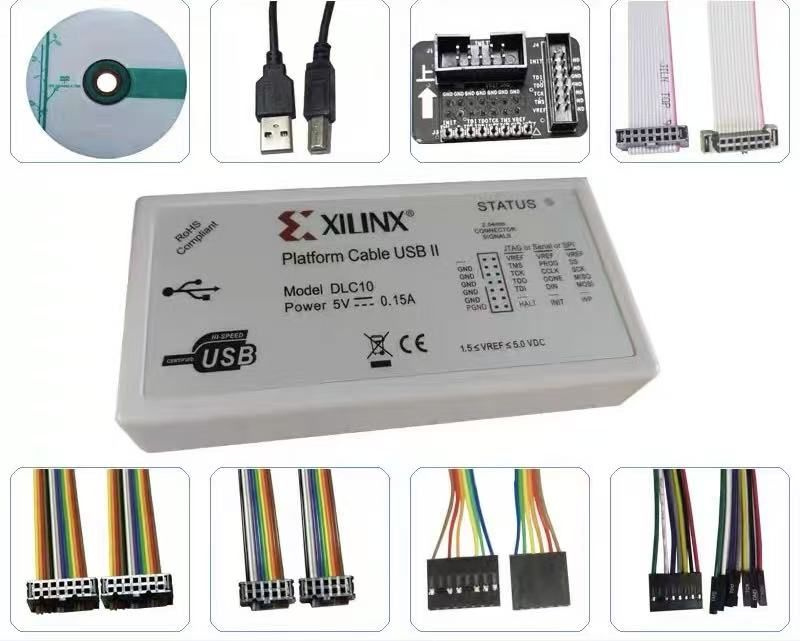 Xilinx-совместимый платформенный кабель USB Download Jtag Программатор ...