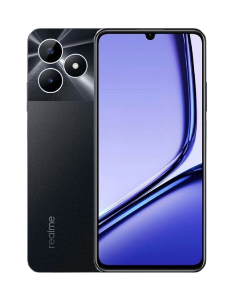 Смартфон realme Note 50 128 ГБ 4 ГБ Черный 6.74 IPS 631011001652 купить ...