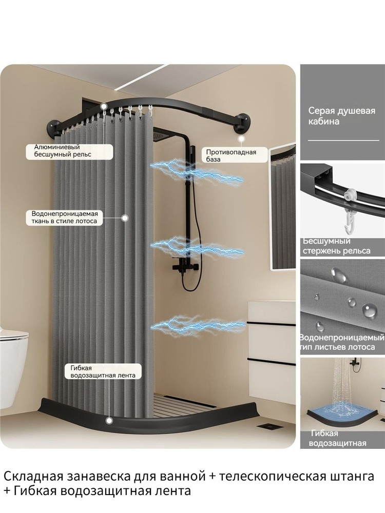 душевая кабина,Не нужно бить кулаком,Выдвижная длина, ширина 110-130см ...