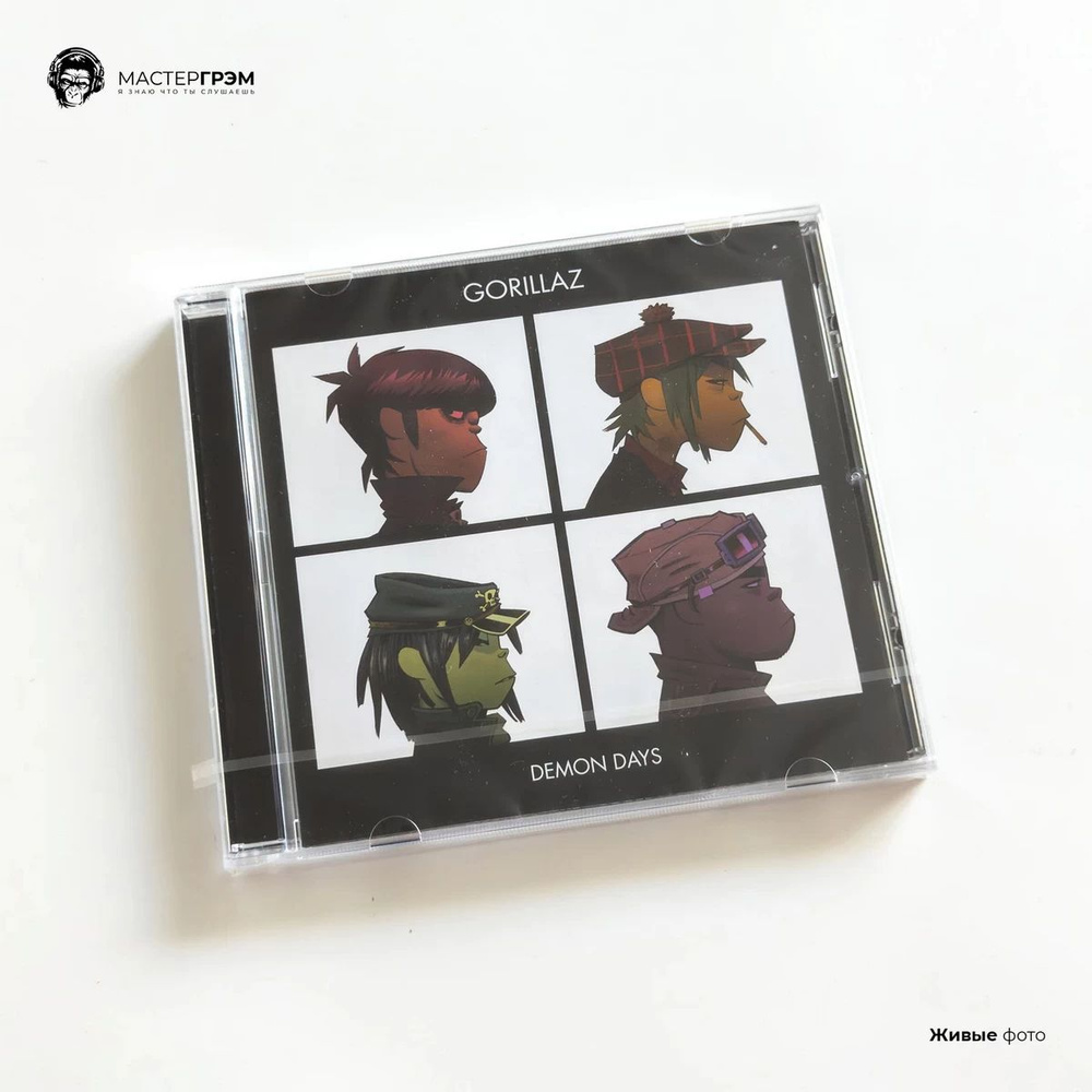 Gorillaz - Demon Days (CD) 2005 Parlophone, Jewel Фирменный аудио диск ...