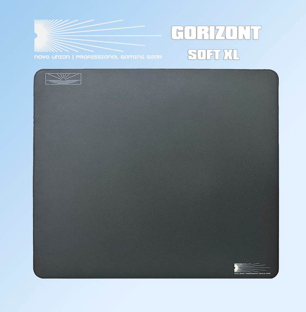 Профессиональный игровой коврик для мыши Nova Union-GORIZONT Soft XL ...