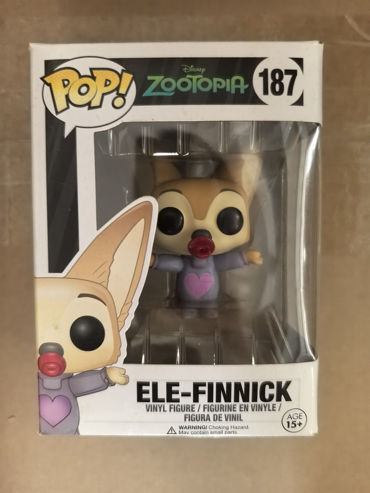 Фигурка Funko POP! Zootopia Ele-Finnick 187 купить на OZON по низкой ...