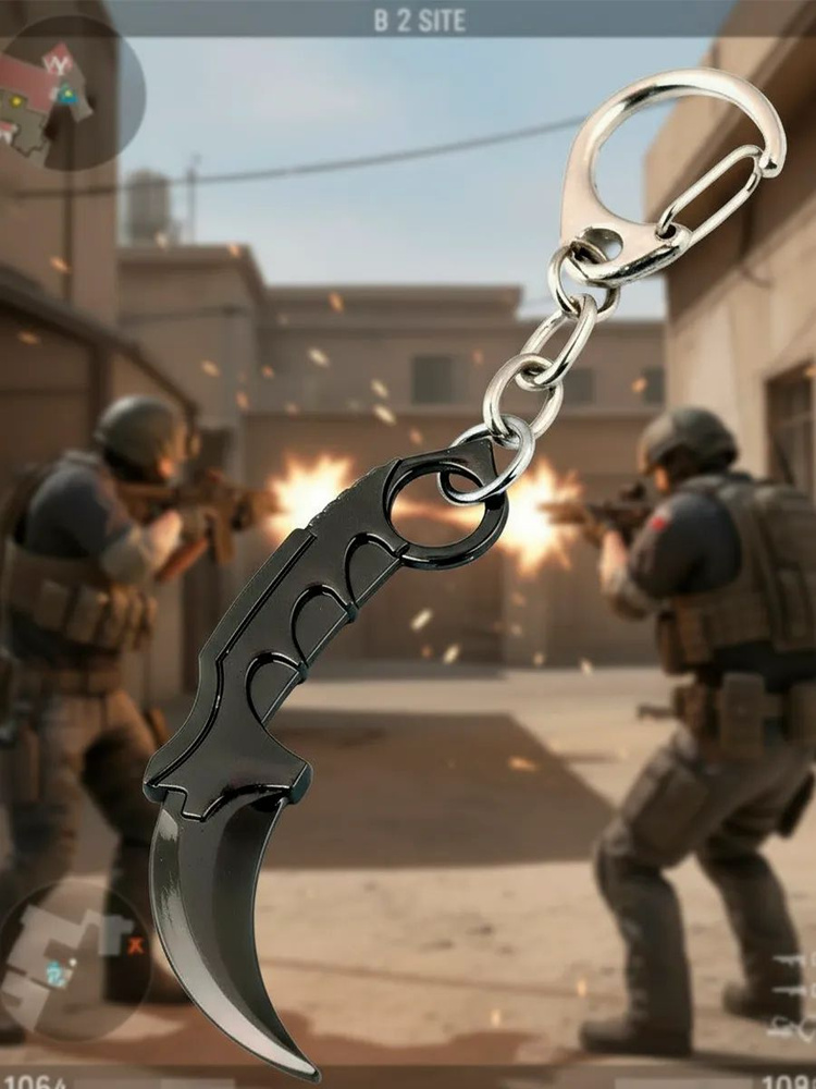 Брелок Керамбит-нож из игры Counter-Strike 2 CS GO Контра купить на OZON по низкой цене (3114381185)