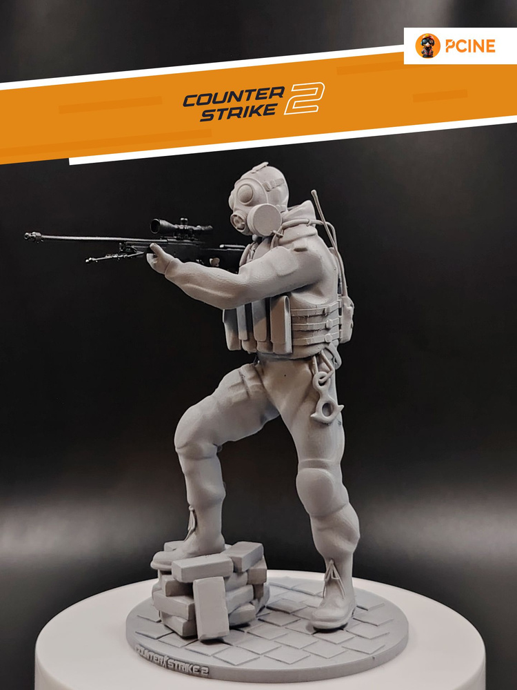 CS2 Фигурка/Моделька из игры Counter-Strike 2, Agent D Squadron Officer ...