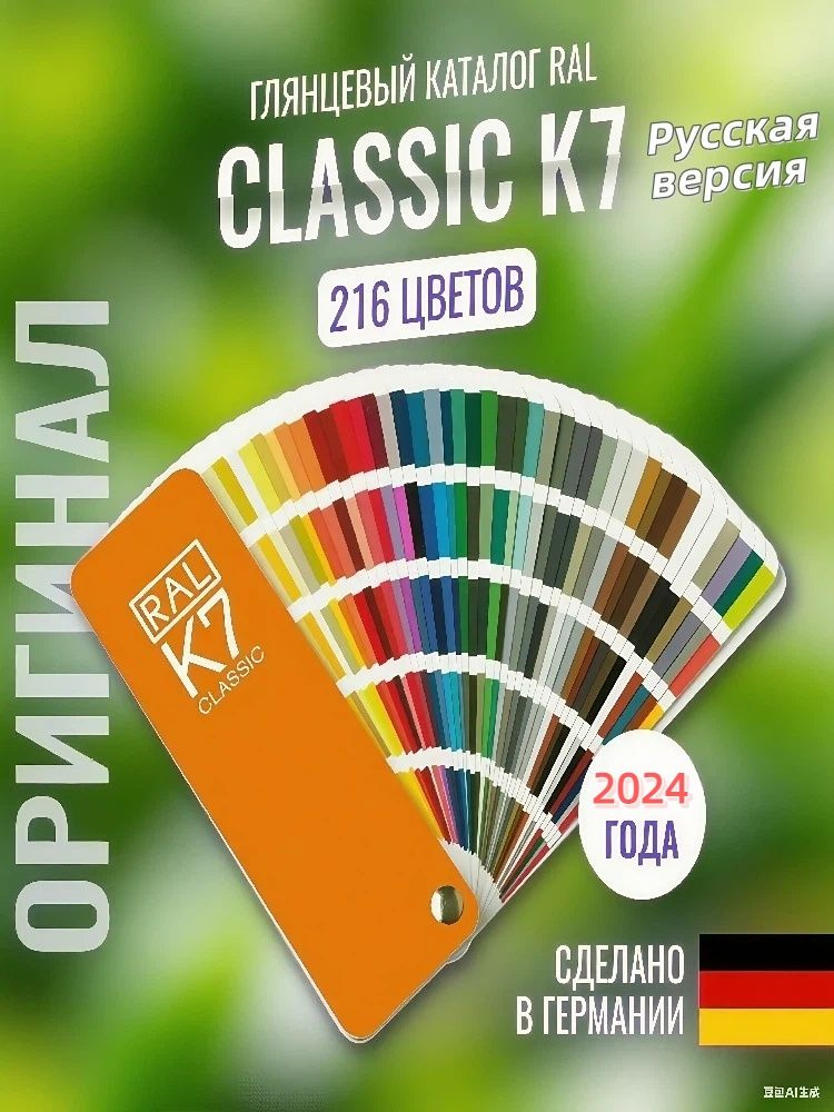 2023 Каталог цветов по системе RAL classic K7 купить на OZON по низкой ...