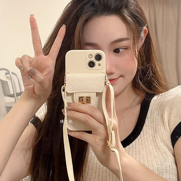 iPhoneX, iPhone 11, iPhone 12, iPhone 13, iPhone 14, iPhone15, Женский белый чехол-cумка на ...