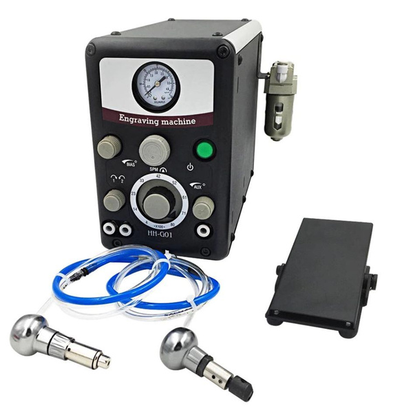 GraverMax G8 Пневматическая ручная гравировальная машина 400 - 8000 об ...