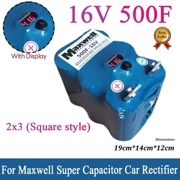 16 В 500F 2,7 В 3000F подходит для выпрямителя Maxwell Super Caycitor с ...