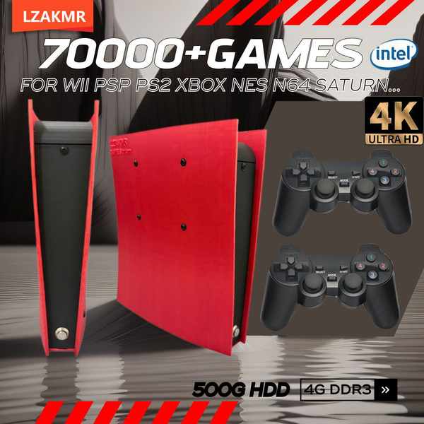 Игровая консоль X2 70000+Games 500G HDD Windows и Batocera 4K HD для ...