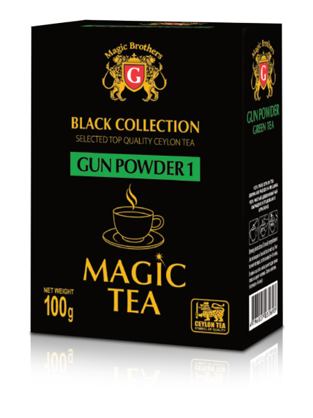 Чай зеленый листовой Magic Tea Gun Powder1, 100г. Шри Ланка купить на ...
