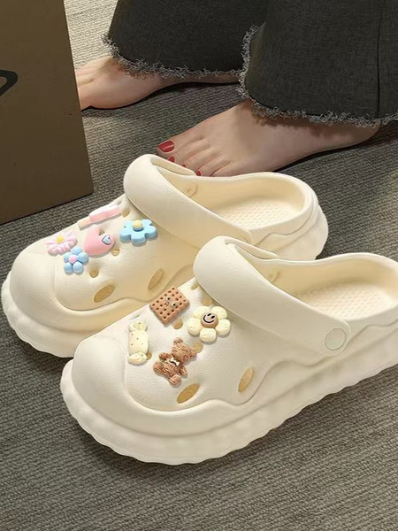 Босоножки Женский SYJWY Без каблука EVA, размер 39 Мягкая стелька R (средняя) Лето Без застёжки ...