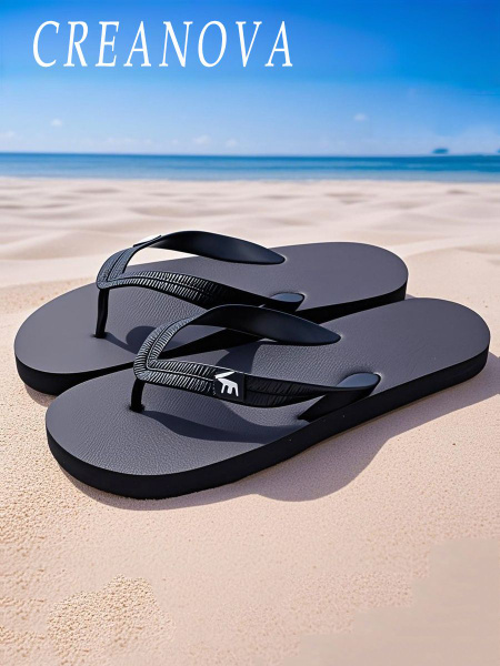 Шлепанцы Женский CREANOVA, размер 36, 37 EVA, Полиэстер с ПВХ покрытием Без застёжки Китай Лето ...