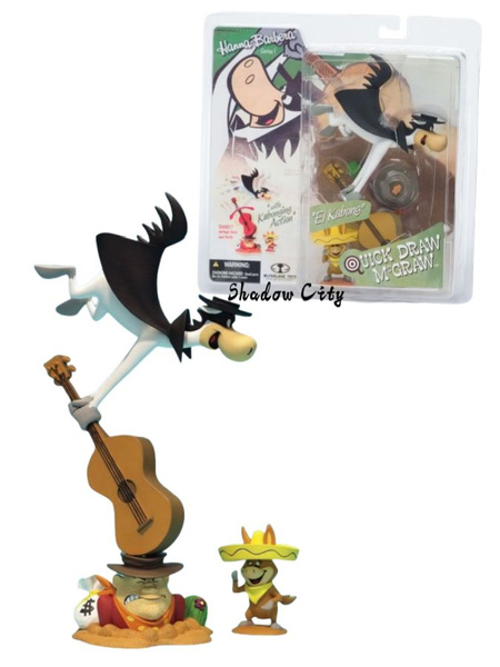 игрушки McFarlane Hannah Barbara Cartoon Series QUICK DRAW McGRAW AS EL ...
