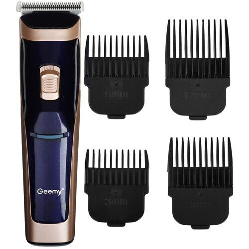 GEEMY Машинка для стрижки GM-6005, синий, золотой купить на OZON по ...