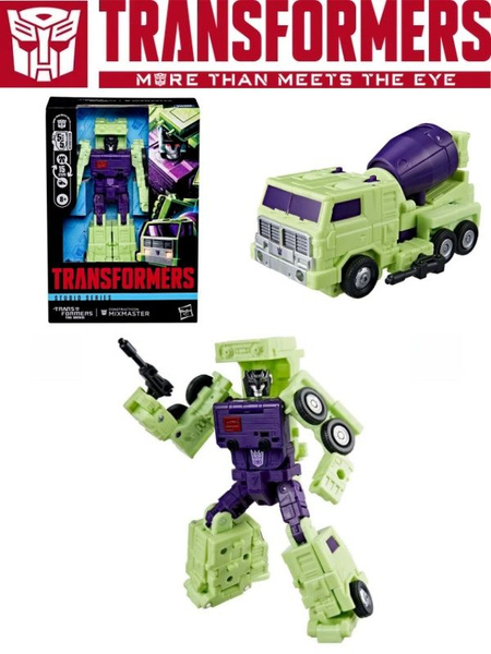 Трансформеры хасбро Игрушка 86 Constructicon Mixmaster Voyager Class ...