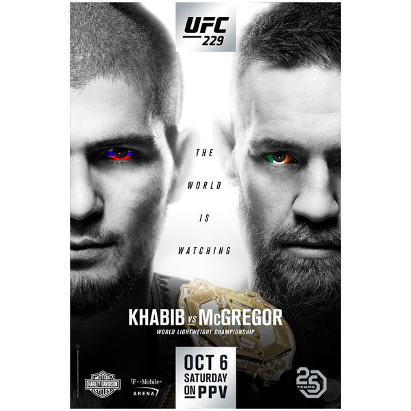 Постер UFC Люди, Мужчины, 120 80 купить c доставкой на OZON по низкой ...