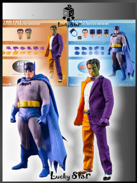 (фигурки) Mezco One:12 Collective Golden Age Batman Vs Two-Face Action ...