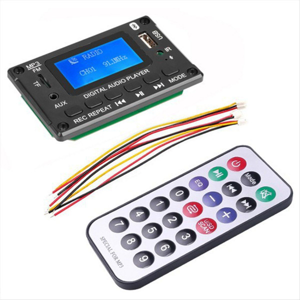 Car Bluetooth Mp3 Decoder Board USB Декодирование MP3 -Плеера Поддержка ...