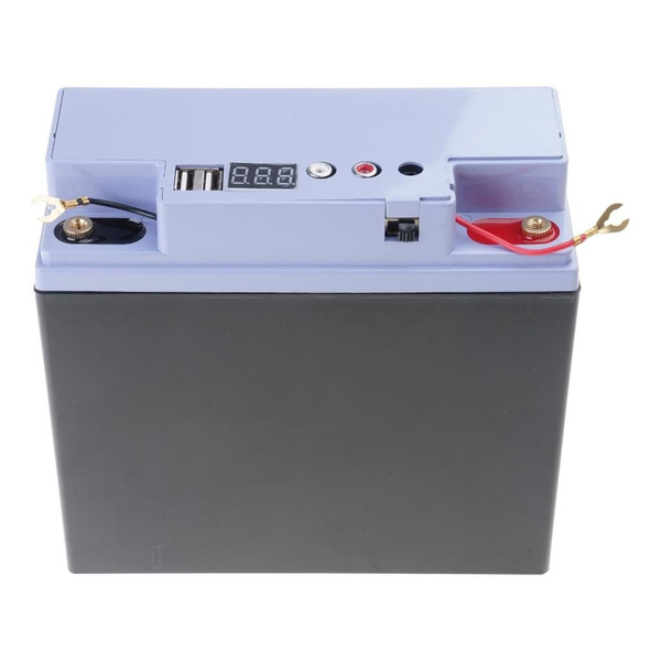 Корпус для аккумулятора 12V 17A с USB, Черный купить на OZON по низкой ...